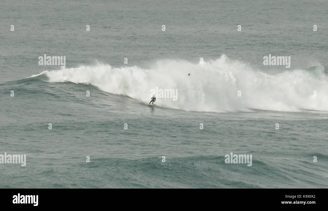 Cribbar wave, The Widowmaker, Newquay, Cornwall,UK Stock Photo - Alamy