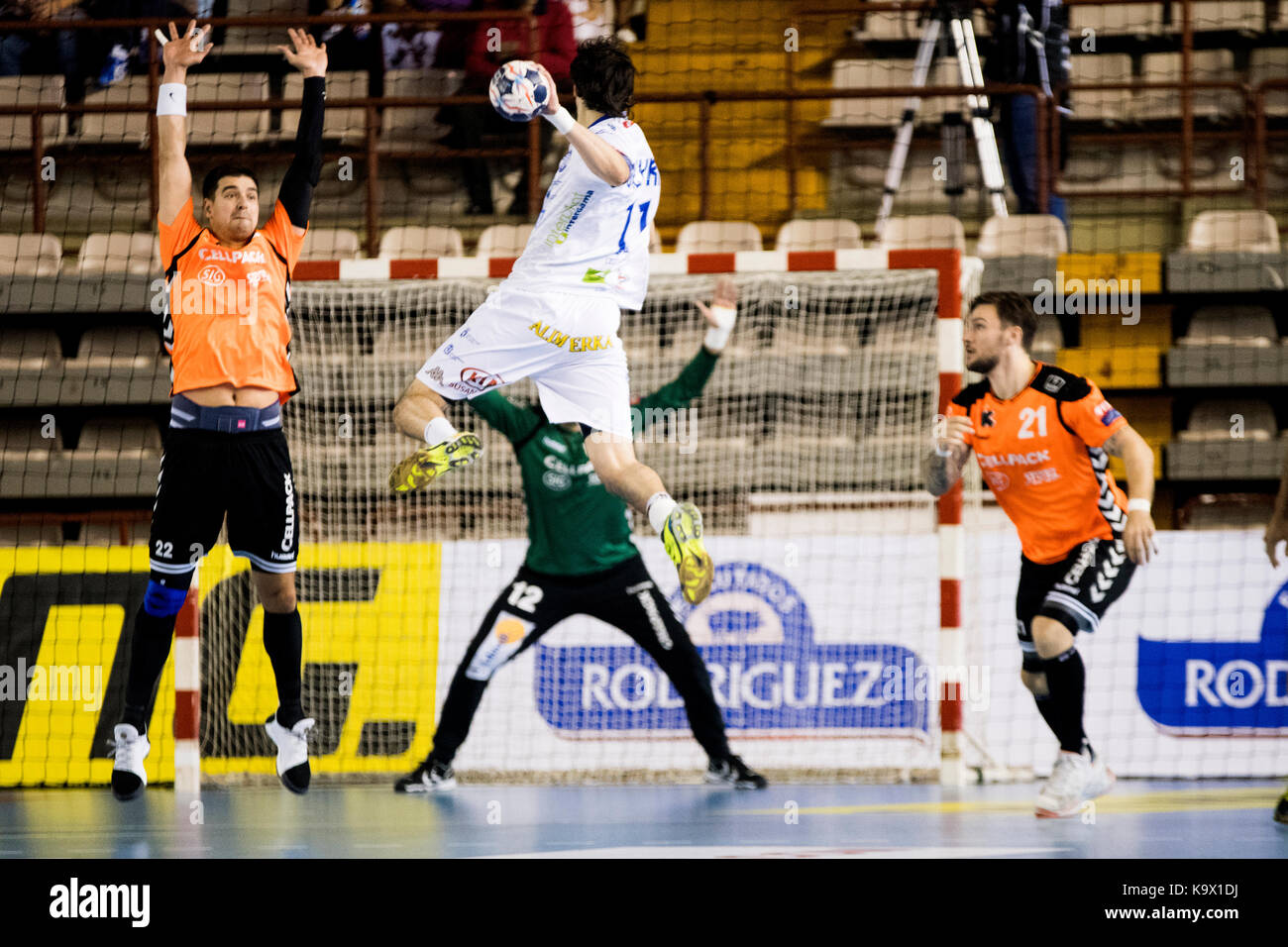 Leon, Spain. 24th September, 2017. Federico Matias Vieyra (Winger, CB ...