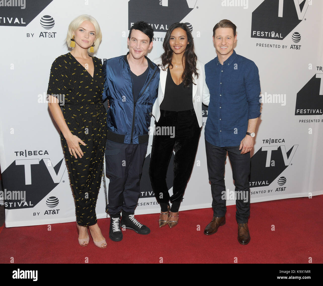 New York, NY, USA. 23rd Sep, 2017. Erin Richards, Robin Lord Taylor ...