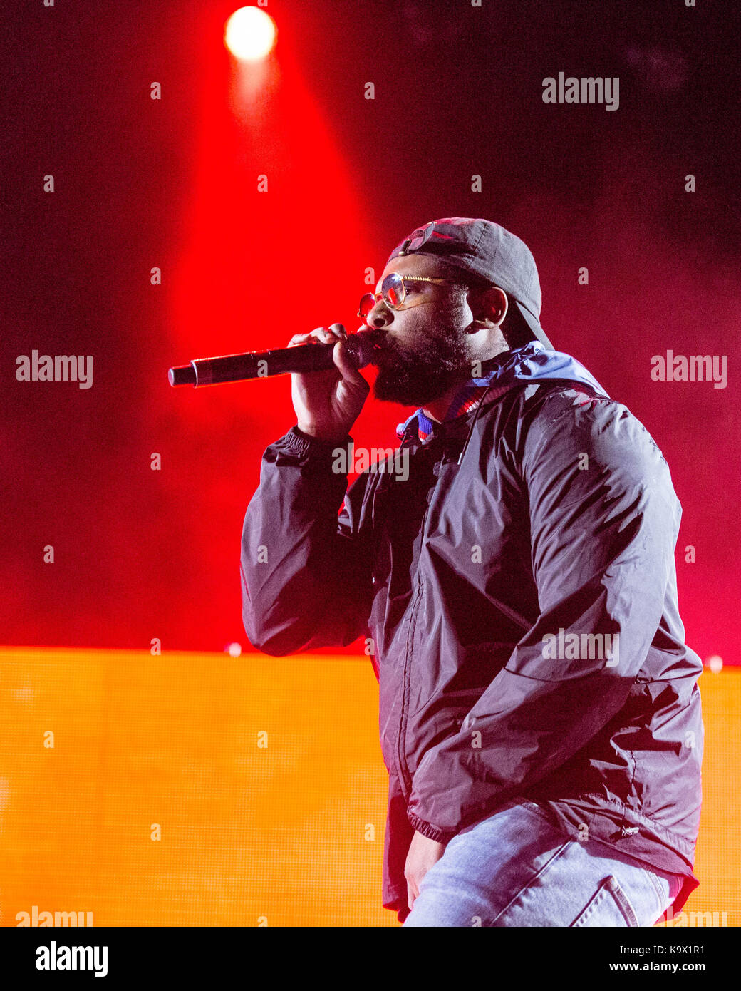 Las Vegas, Nevada, USA. 23rd Sep, 2017. Rapper SCHOOLBOY Q (QUINCY ...