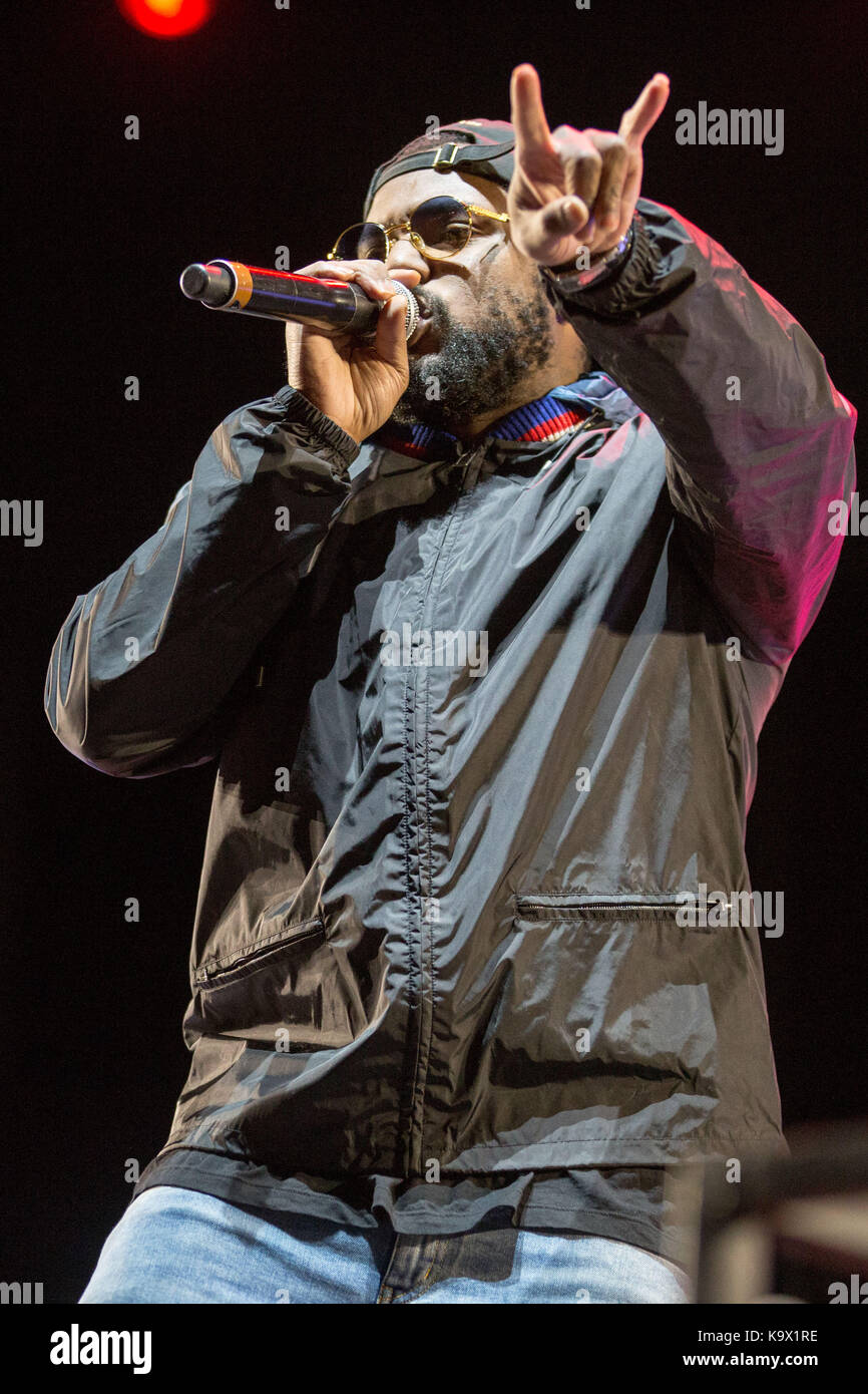 Las Vegas, Nevada, USA. 23rd Sep, 2017. Rapper SCHOOLBOY Q (QUINCY ...