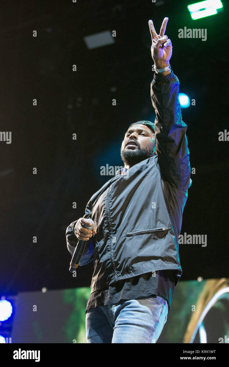 Las Vegas, Nevada, USA. 23rd Sep, 2017. Rapper SCHOOLBOY Q (QUINCY ...
