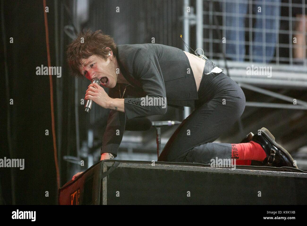 Las Vegas, Nevada, USA. 23rd Sep, 2017. MATT SHULTZ of Cage the ...