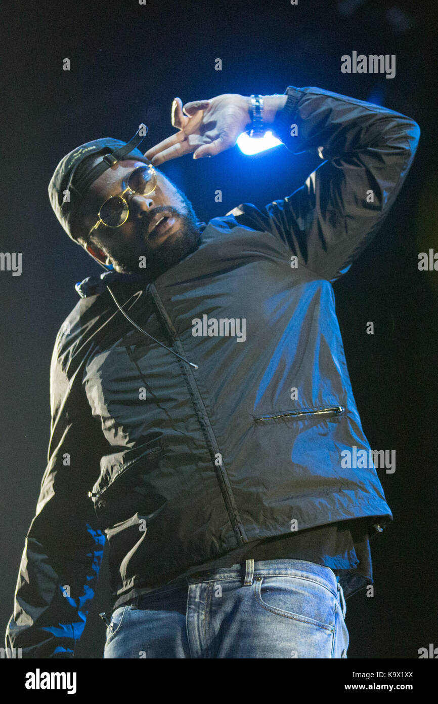Las Vegas, Nevada, USA. 23rd Sep, 2017. Rapper SCHOOLBOY Q (QUINCY ...