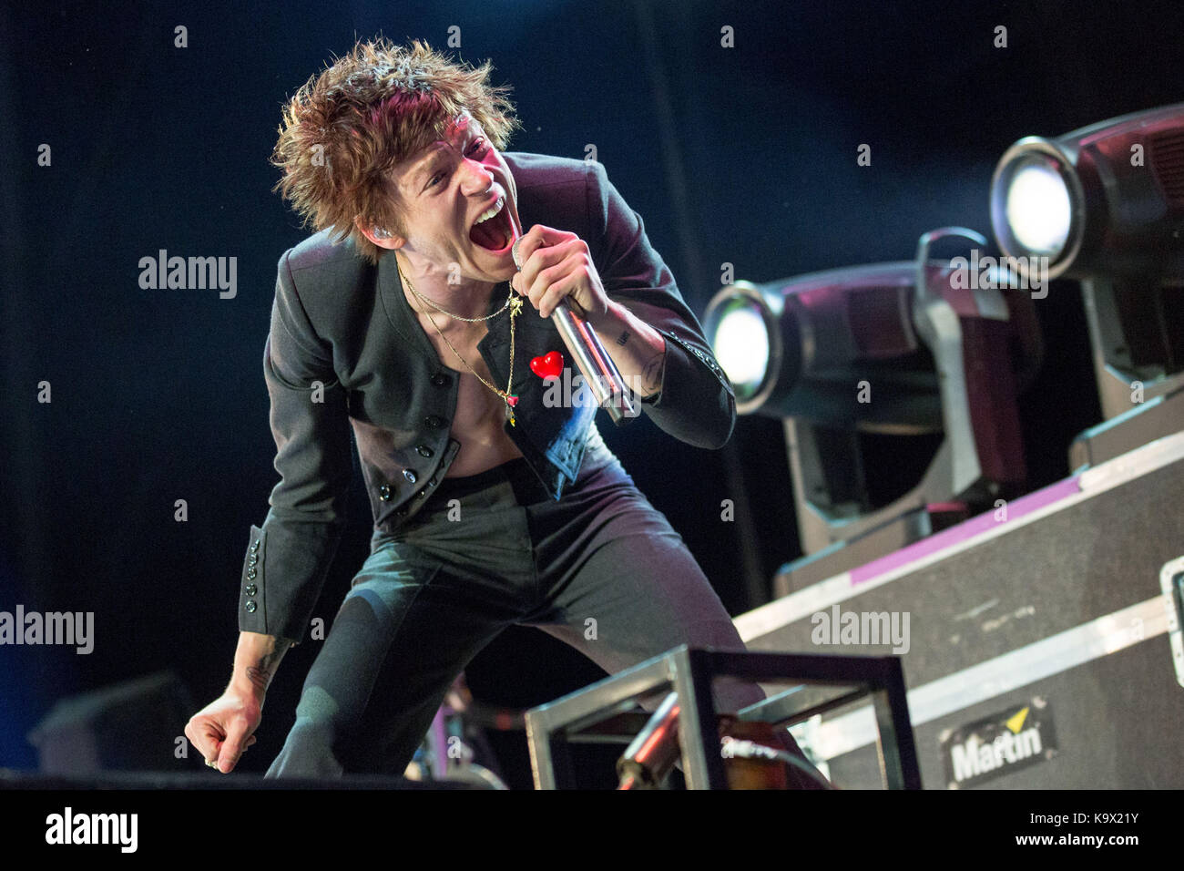 Las Vegas, Nevada, USA. 23rd Sep, 2017. MATT SHULTZ of Cage the ...