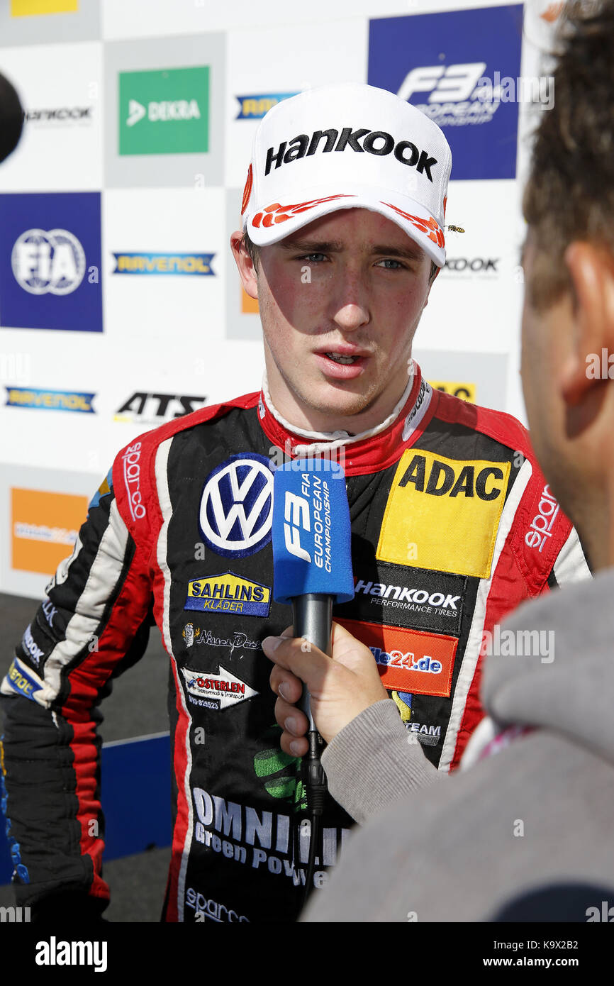 TV-Interview, 1 Joel Eriksson (SWE, Motopark, Dallara F317 - Volkswagen ...