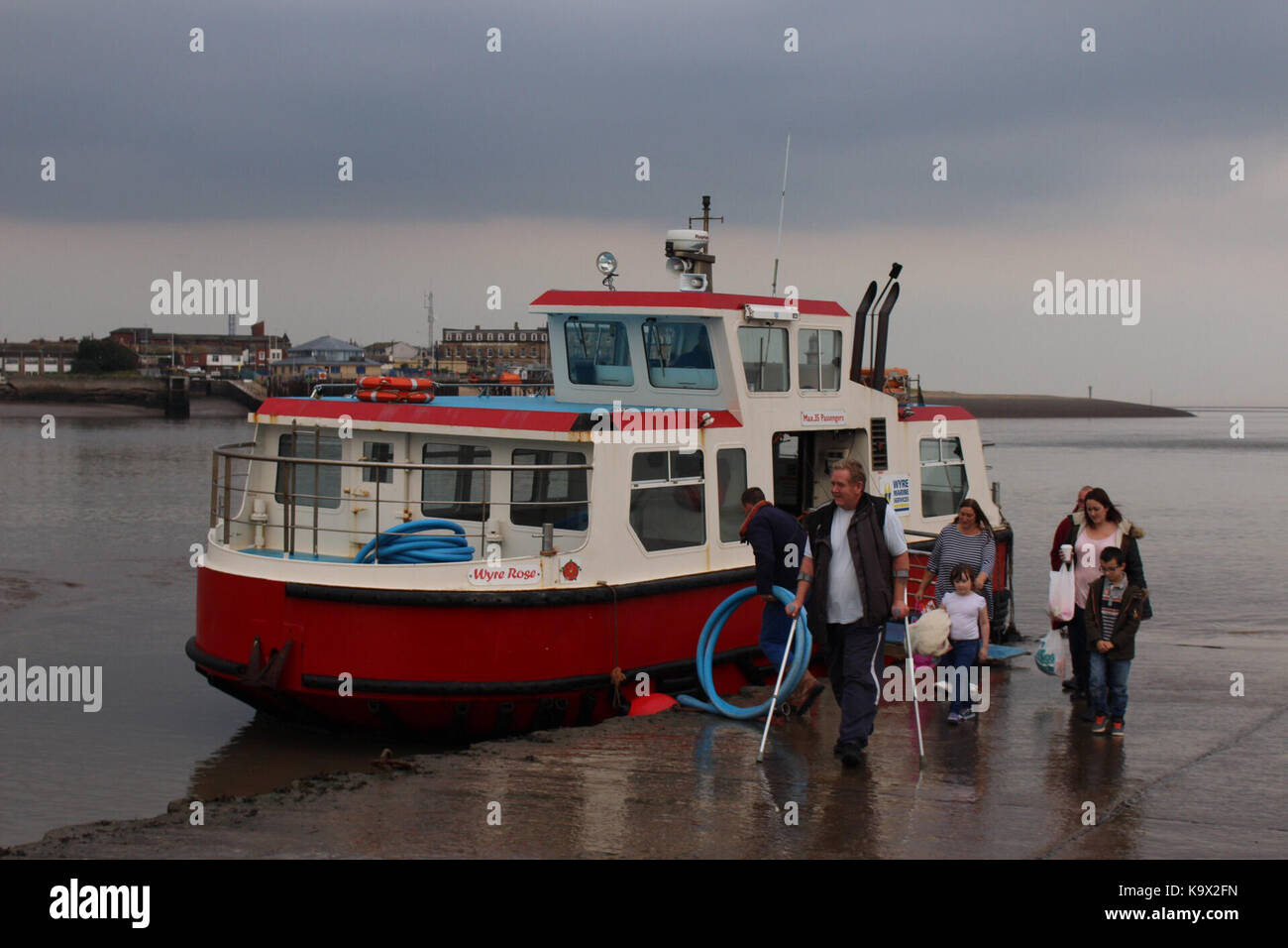 Knott End, Lancashire, United Kingdom. 24th Sep, 2017. The Wyre Rose ...