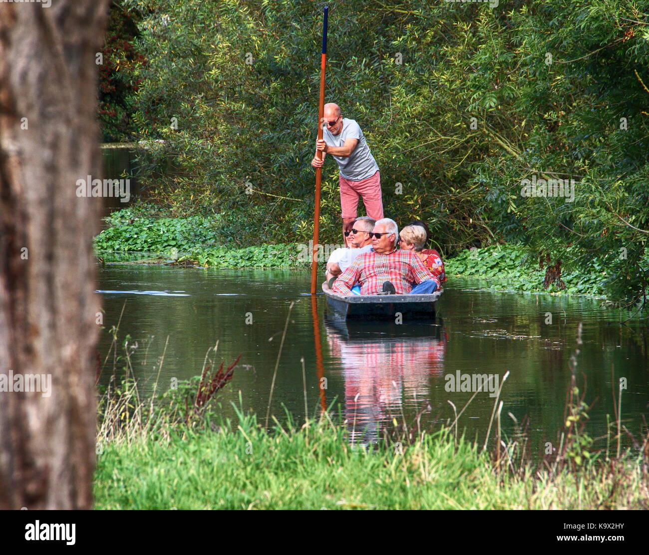 Grantchester, UK. 24th Sep, 2017. Autumnal scenes in the village of ...
