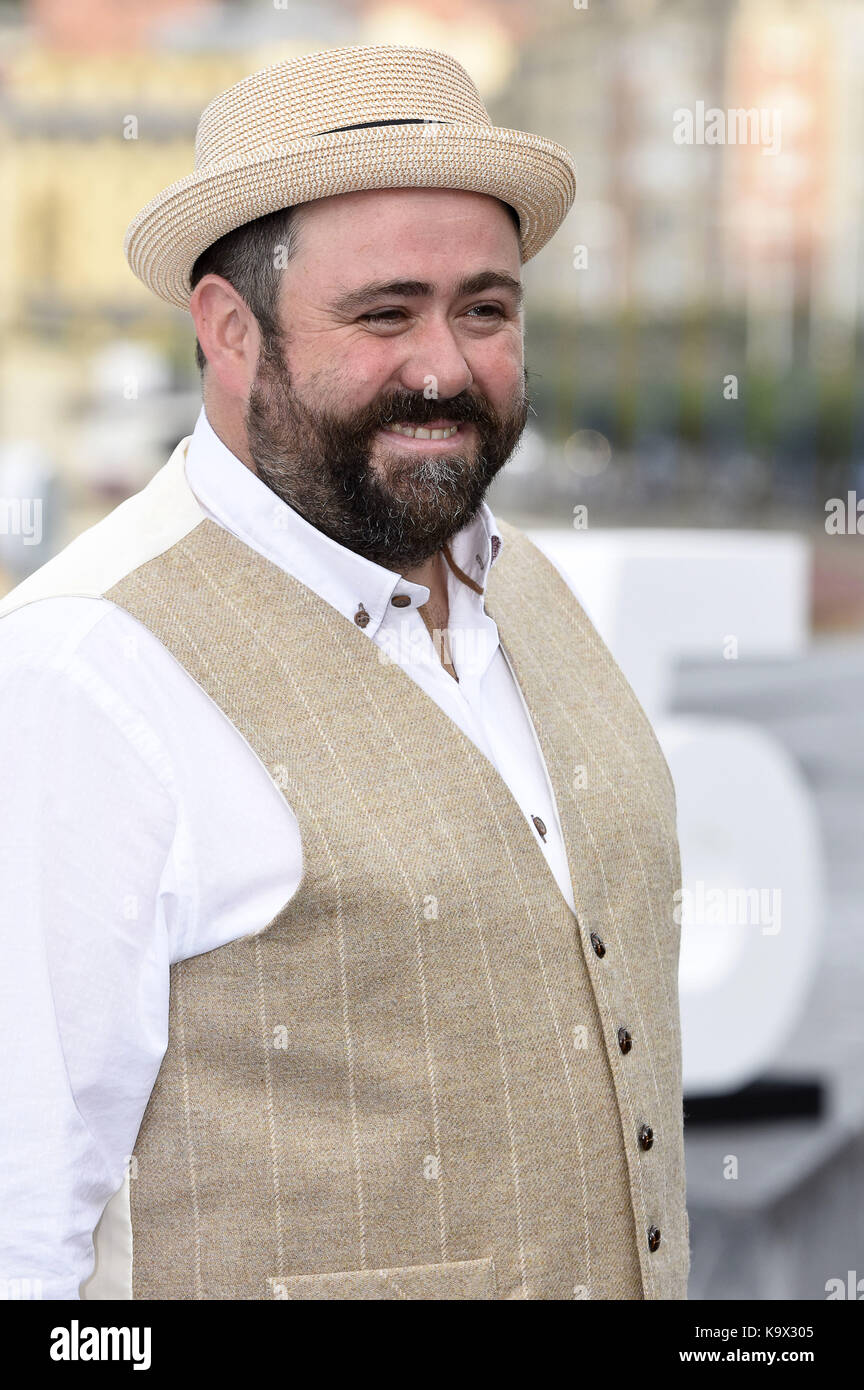 Celyn Jones at the 'Submergence' photocall during 65th San Sebastian ...