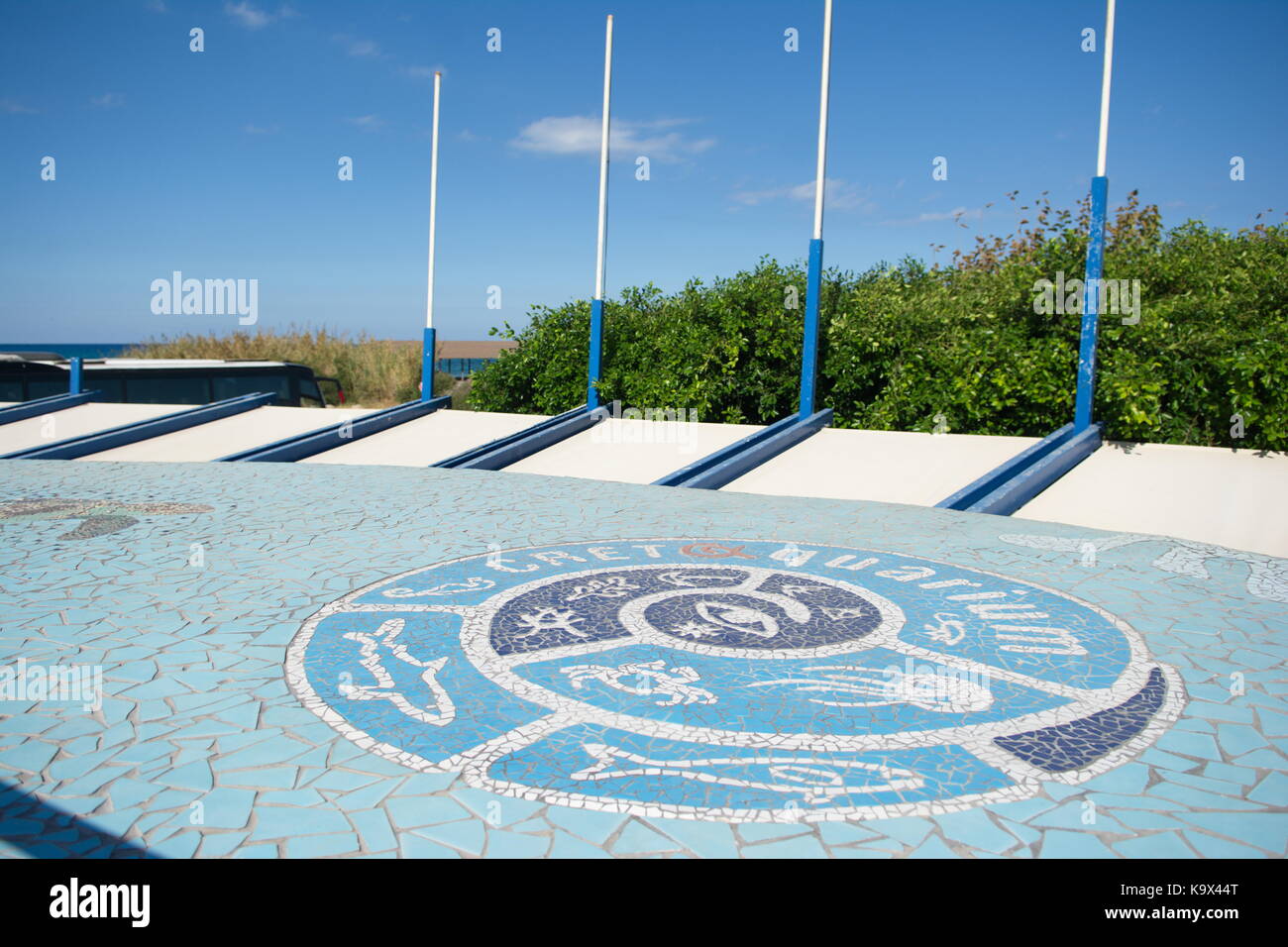 Gournes, Greece. 23rd Sep, 2017. Crete's Aquarium with 2000 sea animals ...