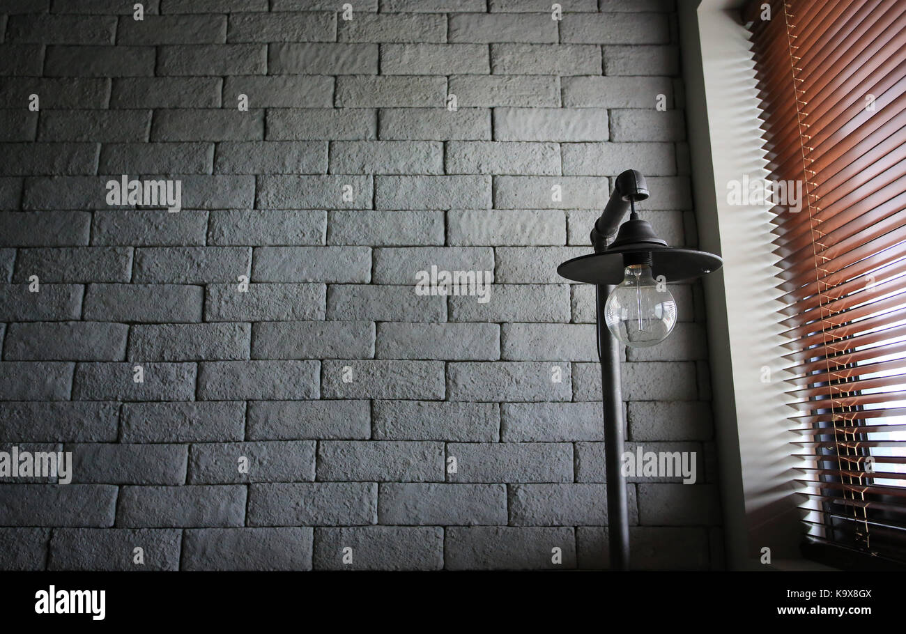 long lamp smart home style Stock Photo - Alamy