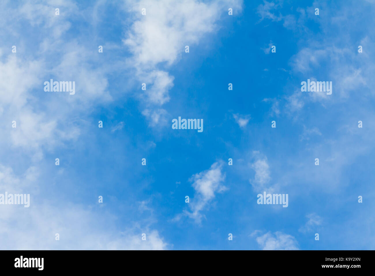 Sky clouds background, Blue sky in good weather days Stock Photo - Alamy