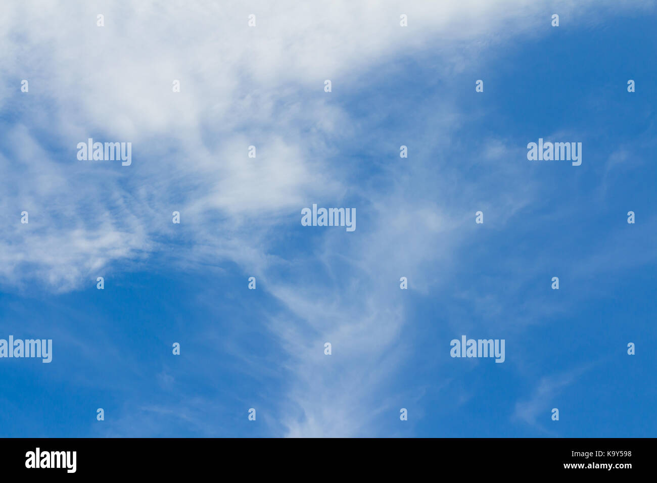 Sky clouds background, Blue sky in good weather days Stock Photo - Alamy