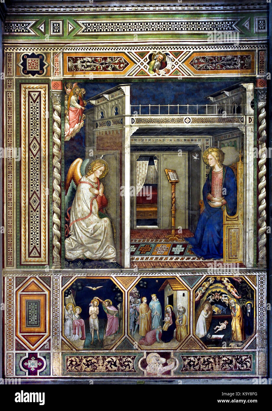 The Annunciation - Santa Maria Novella 1221 Church and Cloisters ...