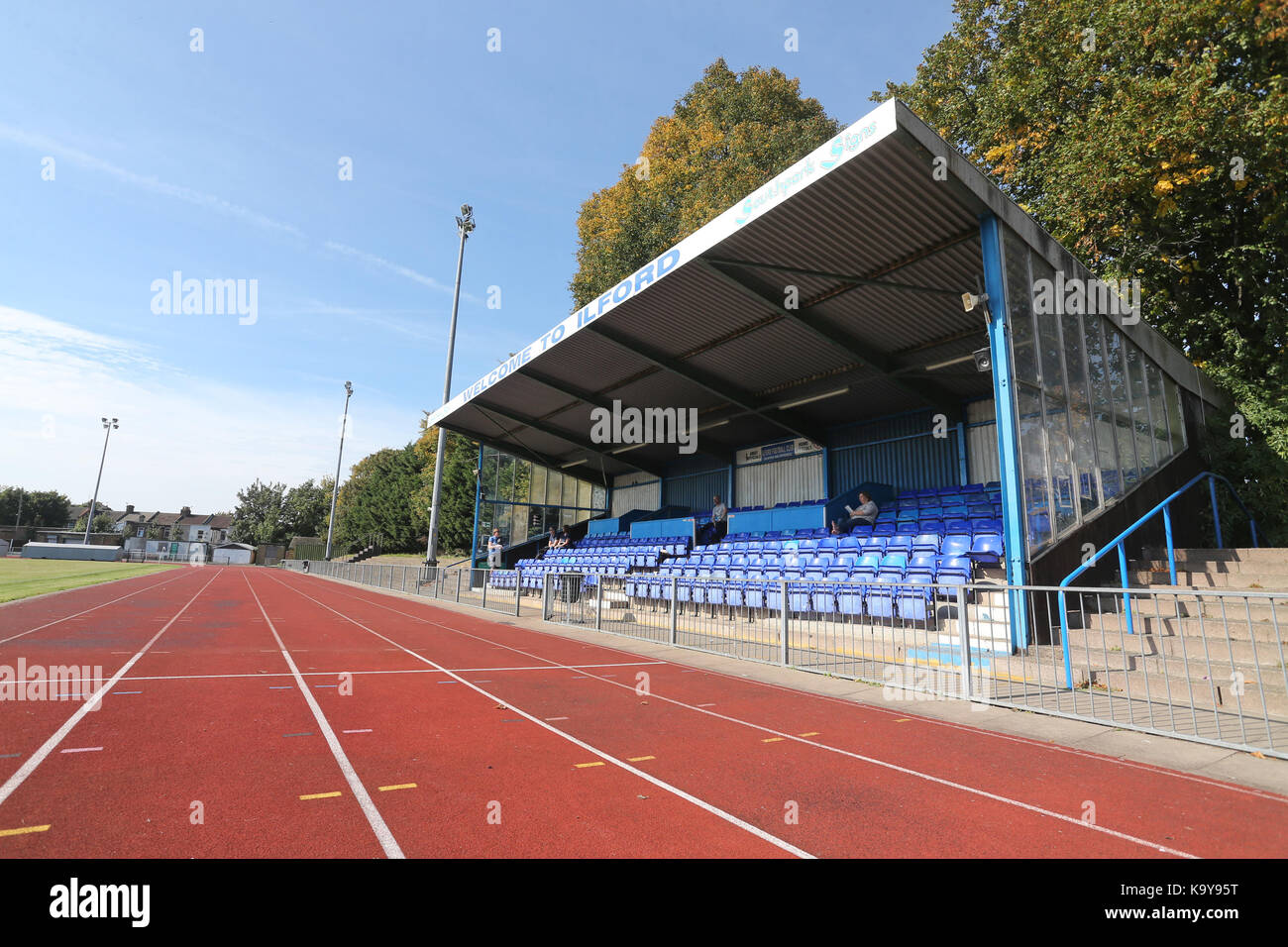 General view of the ground during Barkingside vs Whitton United, FA ...