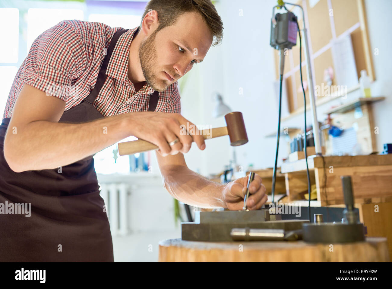 Mallet portrait hi-res stock photography and images - Alamy