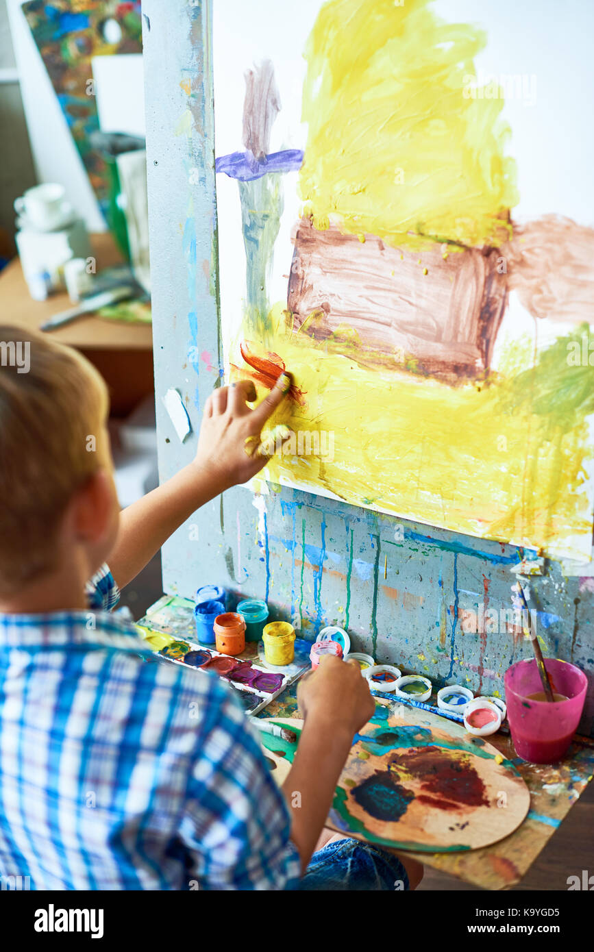 Fingerpainting hi-res stock photography and images - Alamy