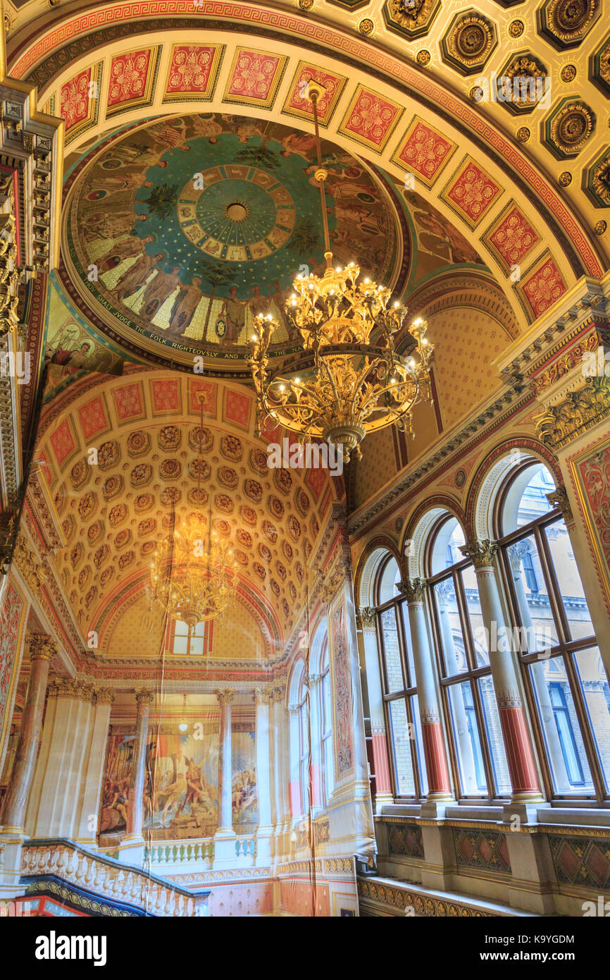 The Grand Staircase of he Foreign and Commonwealth Office, designed by ...