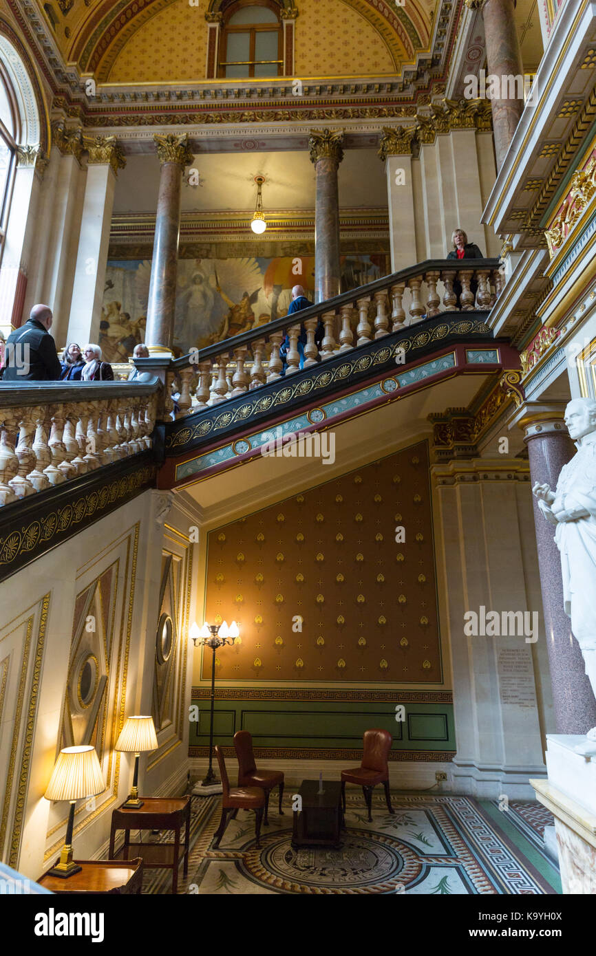 The Grand Staircase of he Foreign and Commonwealth Office, designed by ...