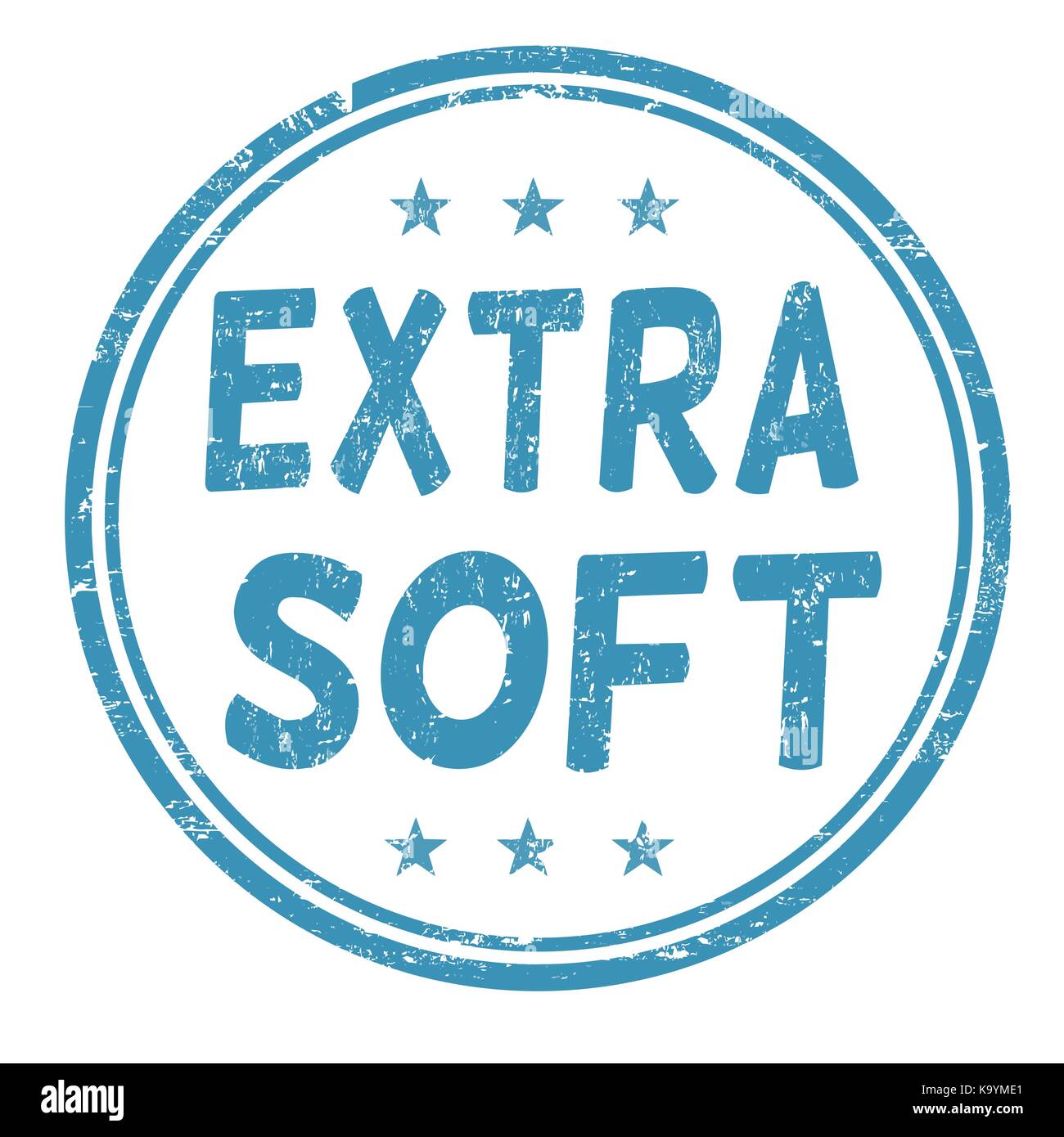 Extra soft grunge rubber stamp on white background, vector illustration ...