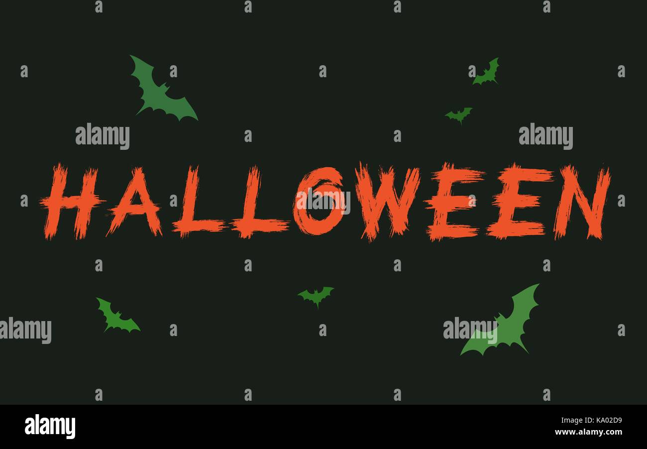 October lettering Stock Vector Images - Alamy