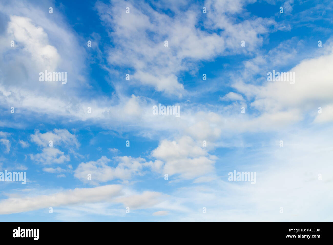 Sky clouds background, Blue sky in good weather days Stock Photo - Alamy