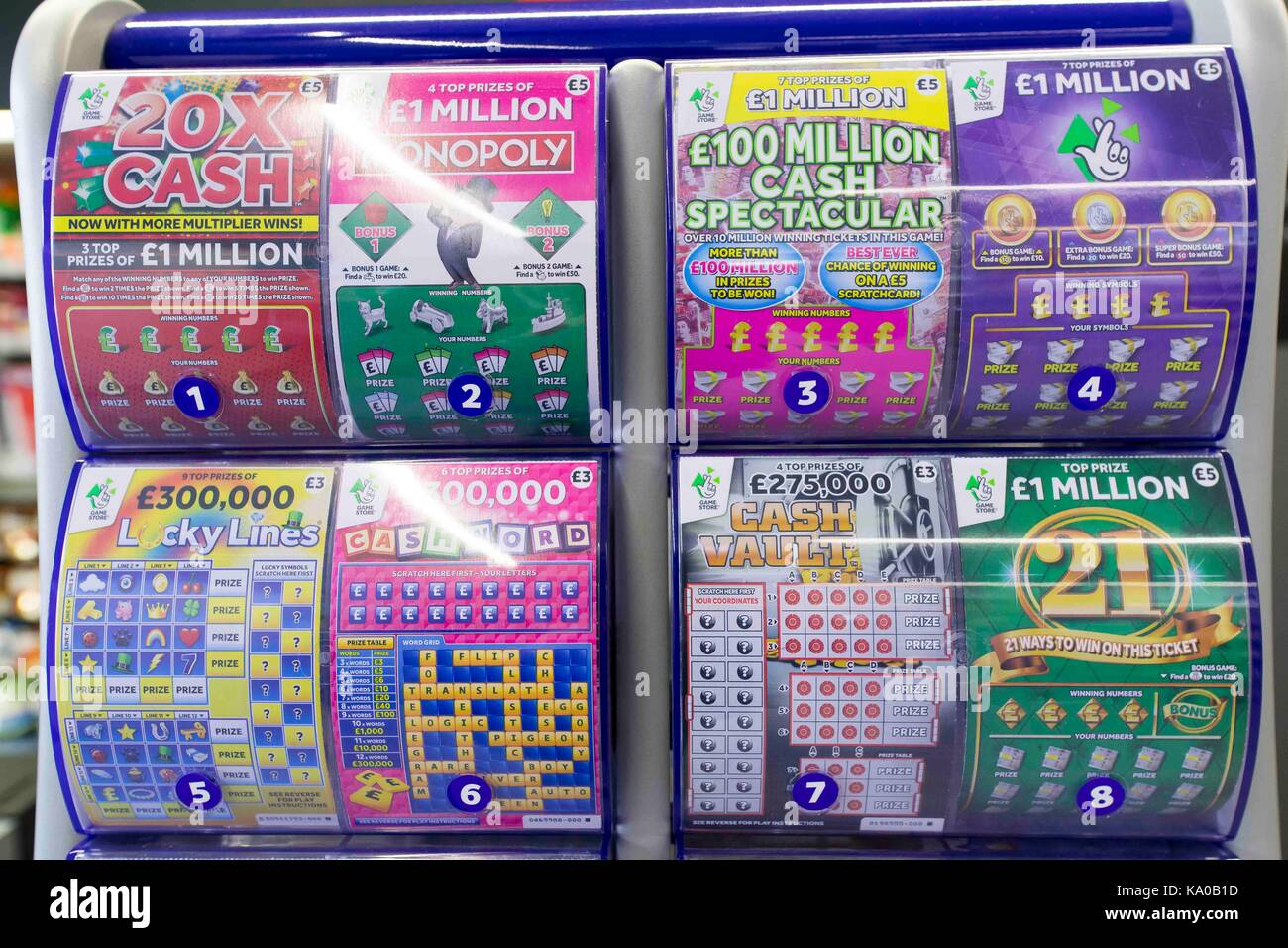Scratchcards hi-res stock photography and images - Alamy