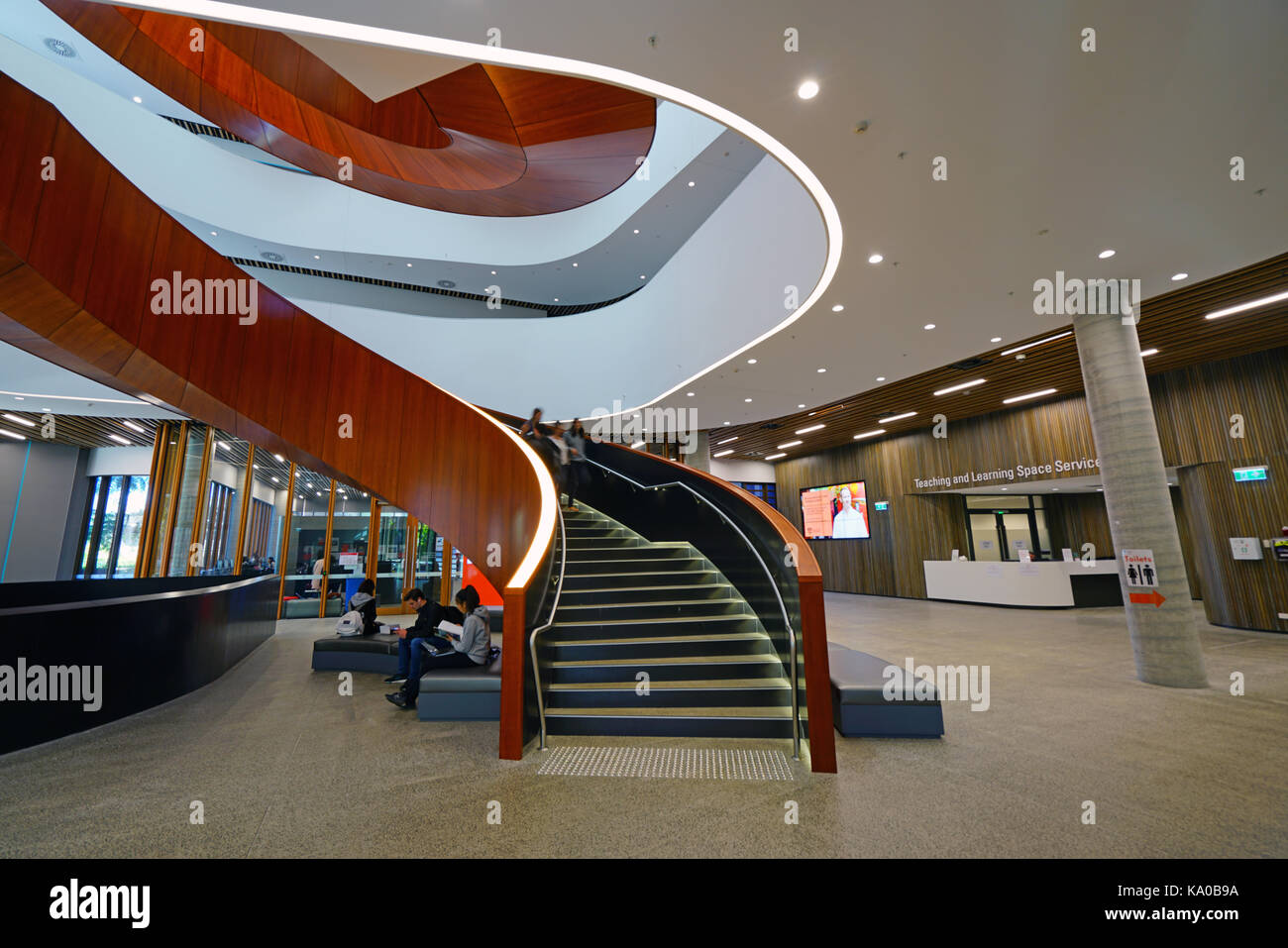View of the campus of the University of Sydney (USyd), one of the most ...