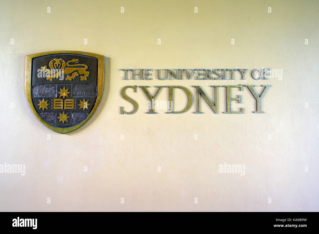 View of the campus of the University of Sydney (USyd), one of the most ...