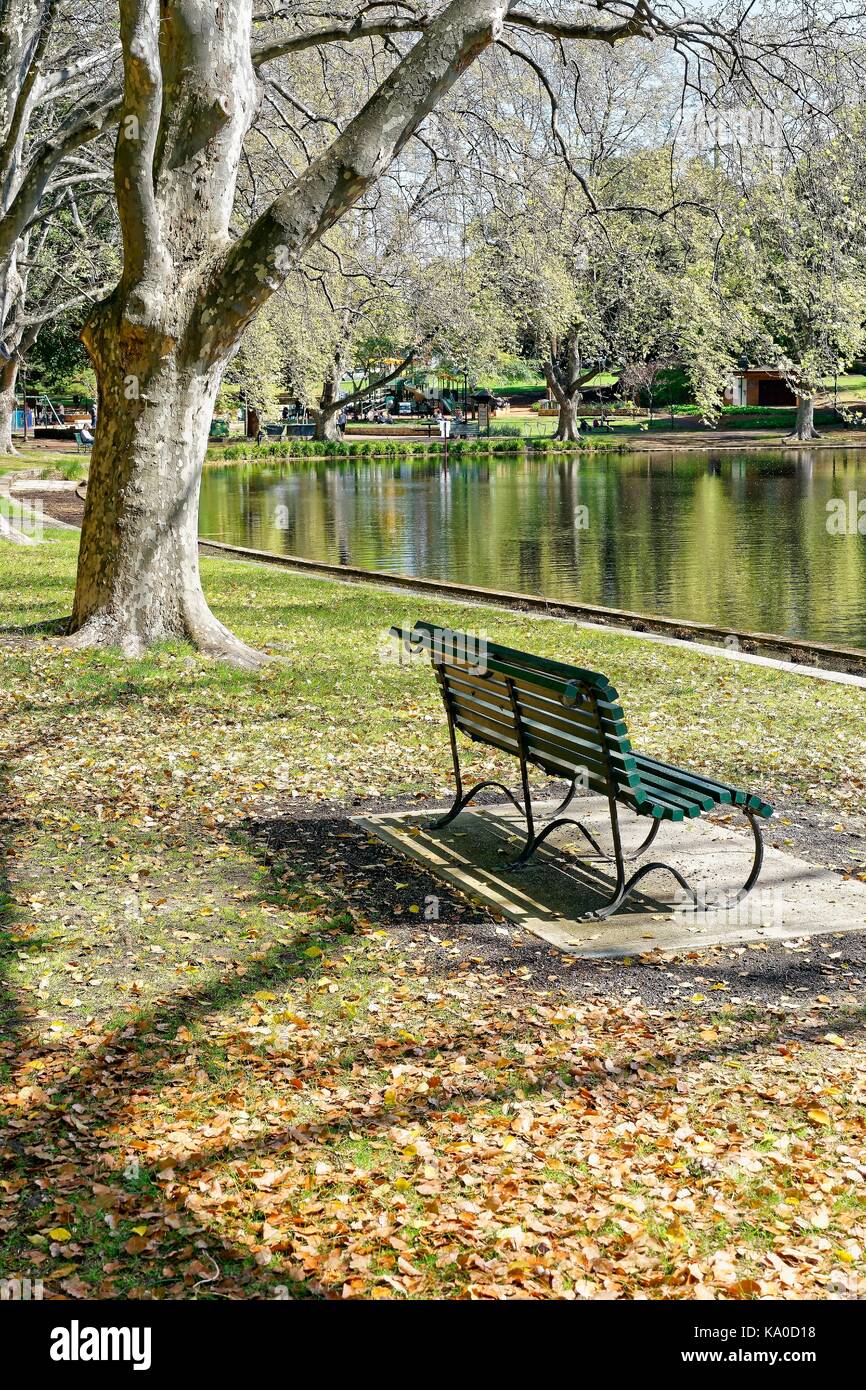 Hyde Park Perth Spring Stock Photo - Alamy