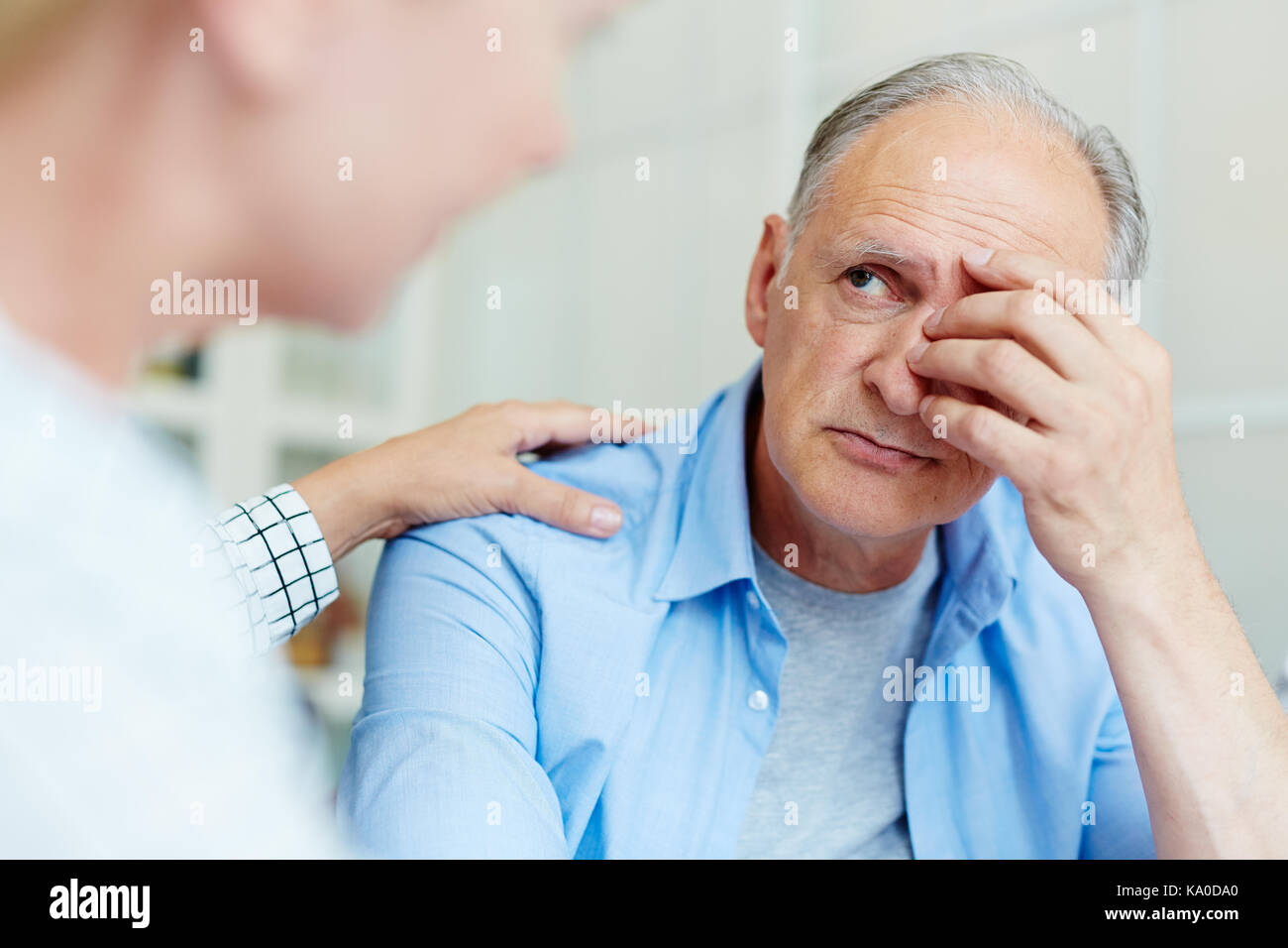 Man in trouble Stock Photo - Alamy