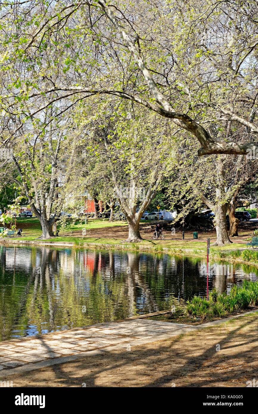 Hyde Park Perth Spring Stock Photo - Alamy