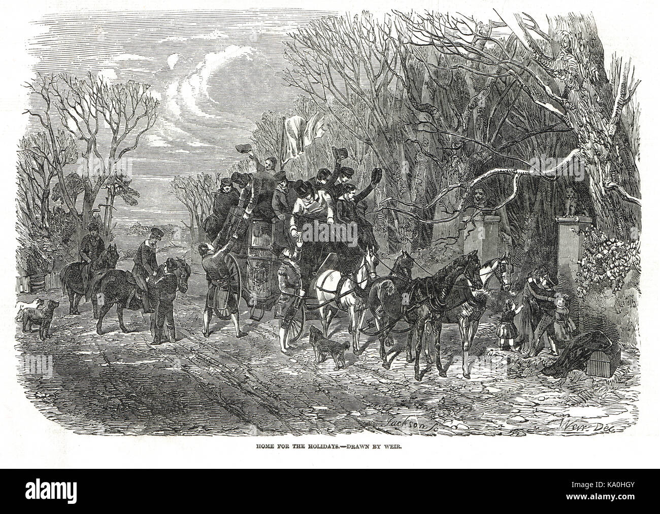 19th century holidays hi-res stock photography and images - Alamy