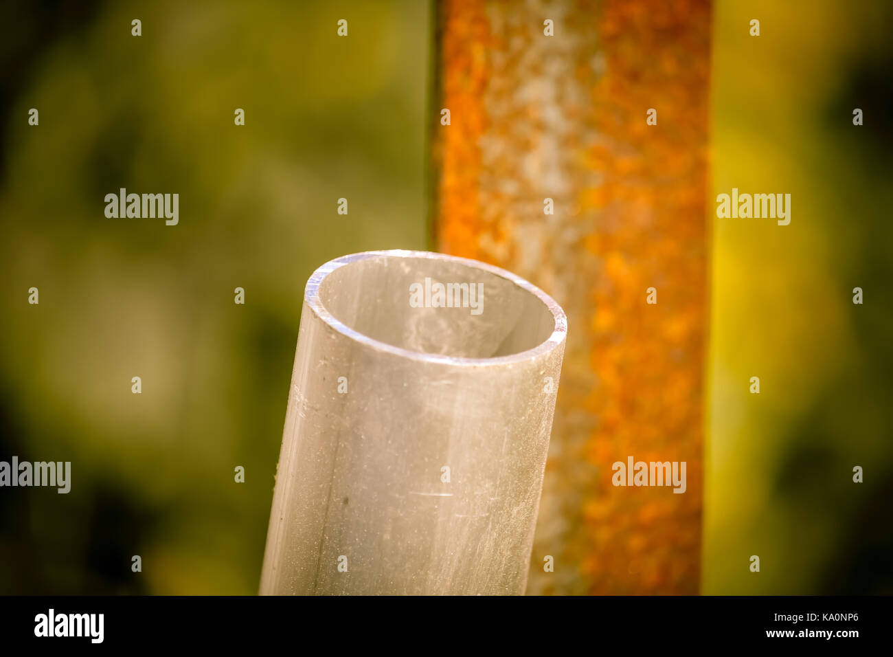 Close up of the Pipe at the Construction Site Stock Photo - Alamy