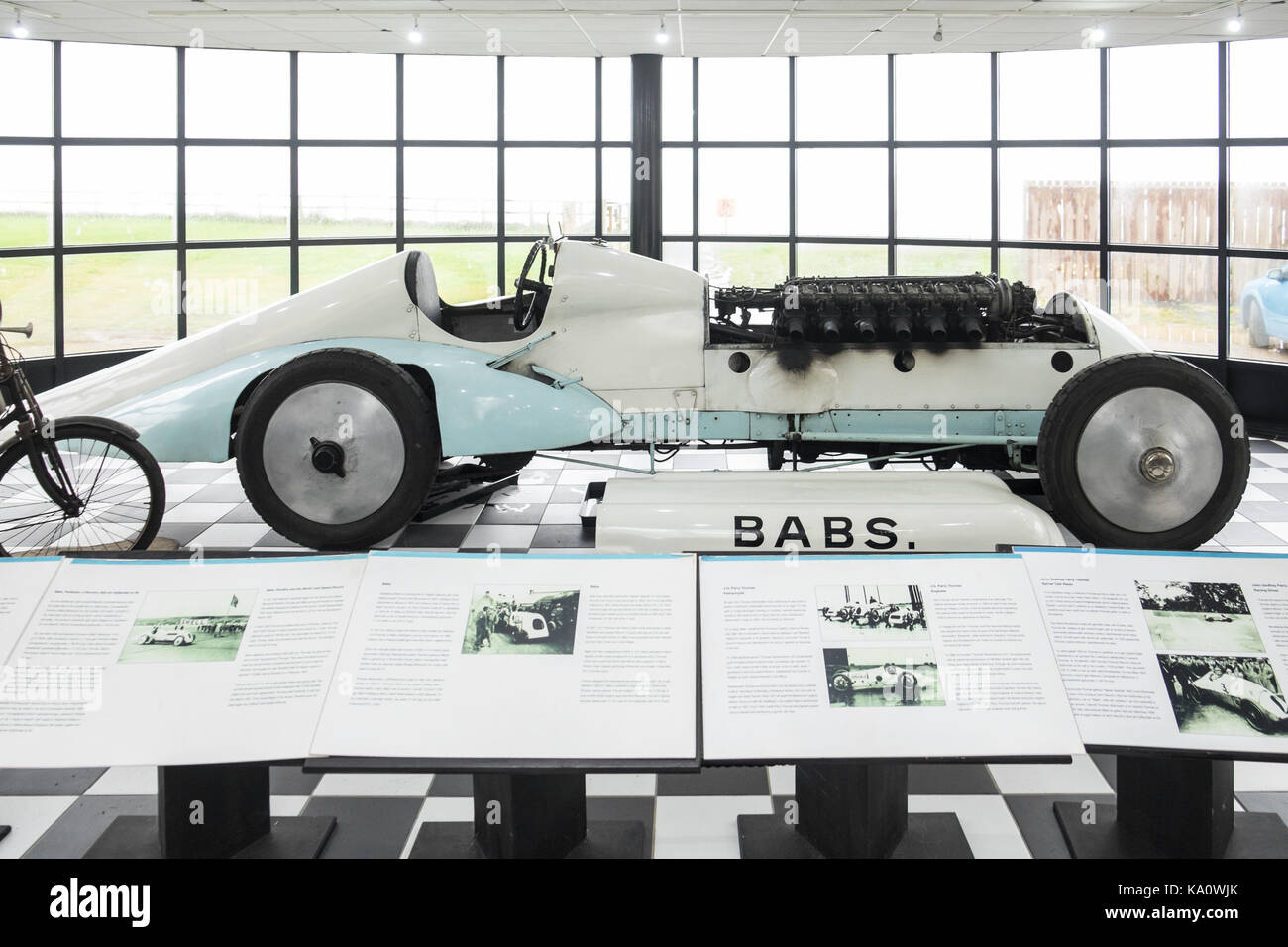 Famous,refurbished,land,speed,record,holder,Babs,car,at,Museum of Speed ...