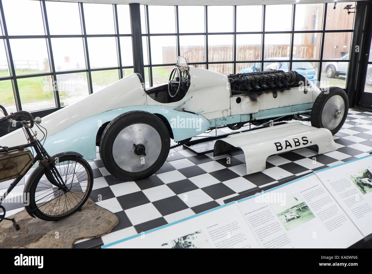 Famous,refurbished,land,speed,record,holder,Babs,car,at,Museum of Speed ...