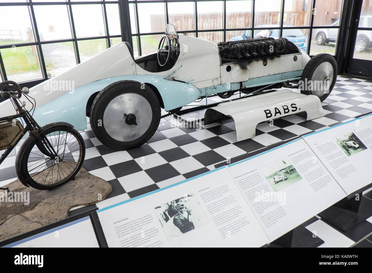 Famous,refurbished,land,speed,record,holder,Babs,car,at,Museum of Speed ...