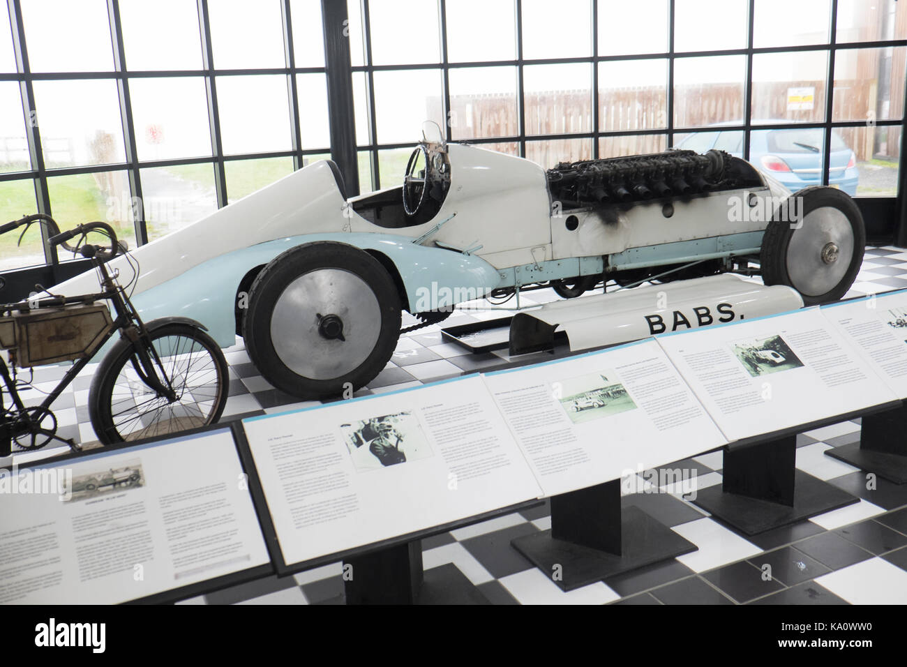 Famous,refurbished,land,speed,record,holder,Babs,car,at,Museum of Speed ...
