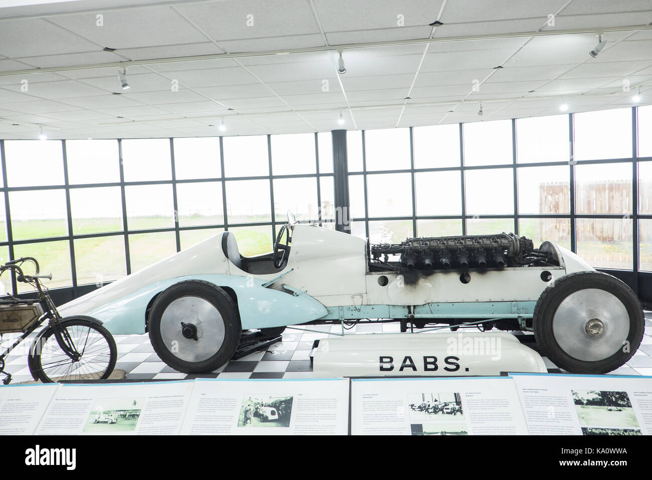 Famous,refurbished,land,speed,record,holder,Babs,car,at,Museum of Speed ...