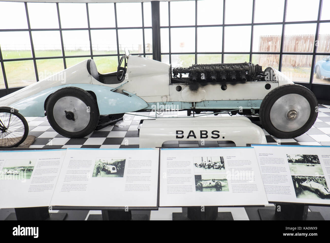 Famous,refurbished,land,speed,record,holder,Babs,car,at,Museum of Speed ...