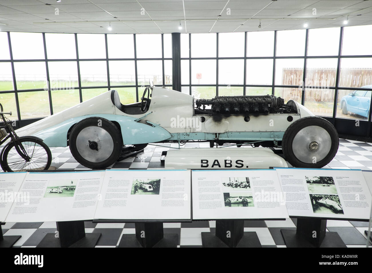 Famous,refurbished,land,speed,record,holder,Babs,car,at,Museum of Speed ...