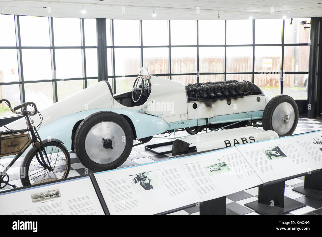 Famous,refurbished,land,speed,record,holder,Babs,car,at,Museum of Speed ...