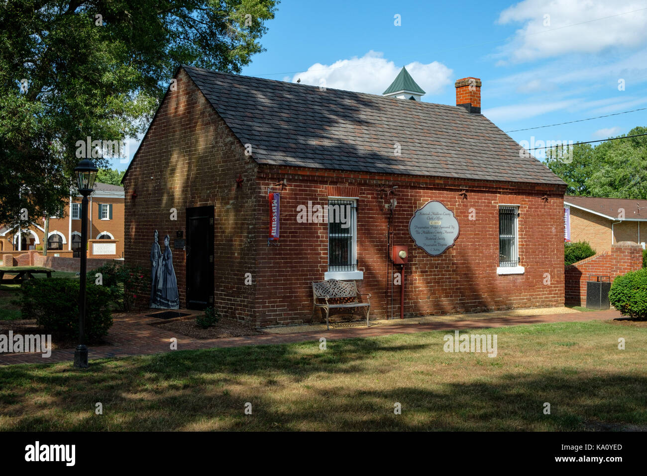 Clerks Office, Middlesex County Courthouse, Courthouse Square, Saluda ...