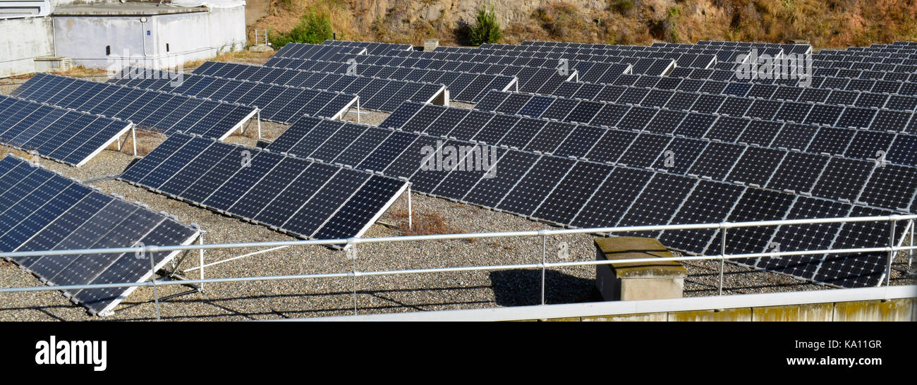 Photovoltaic Plates solar power Stock Photo - Alamy