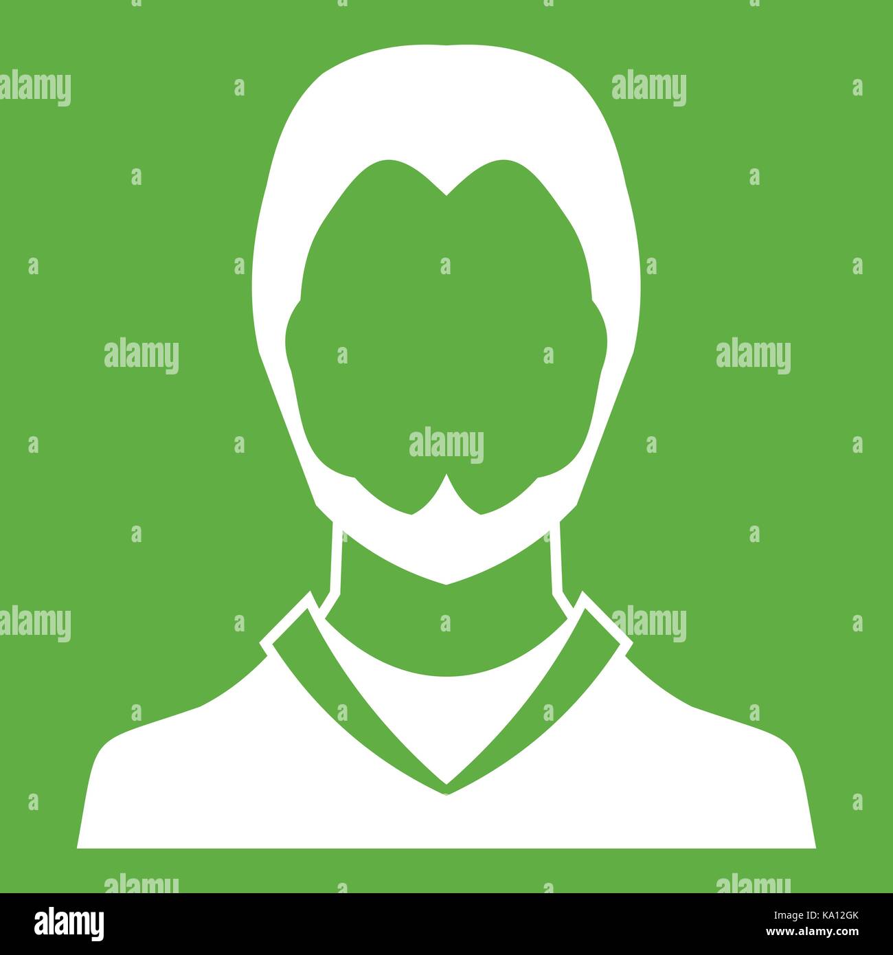 User icon green Stock Vector Image & Art - Alamy
