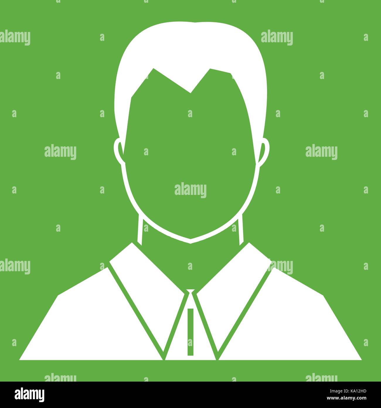 User icon green Stock Vector Image & Art - Alamy