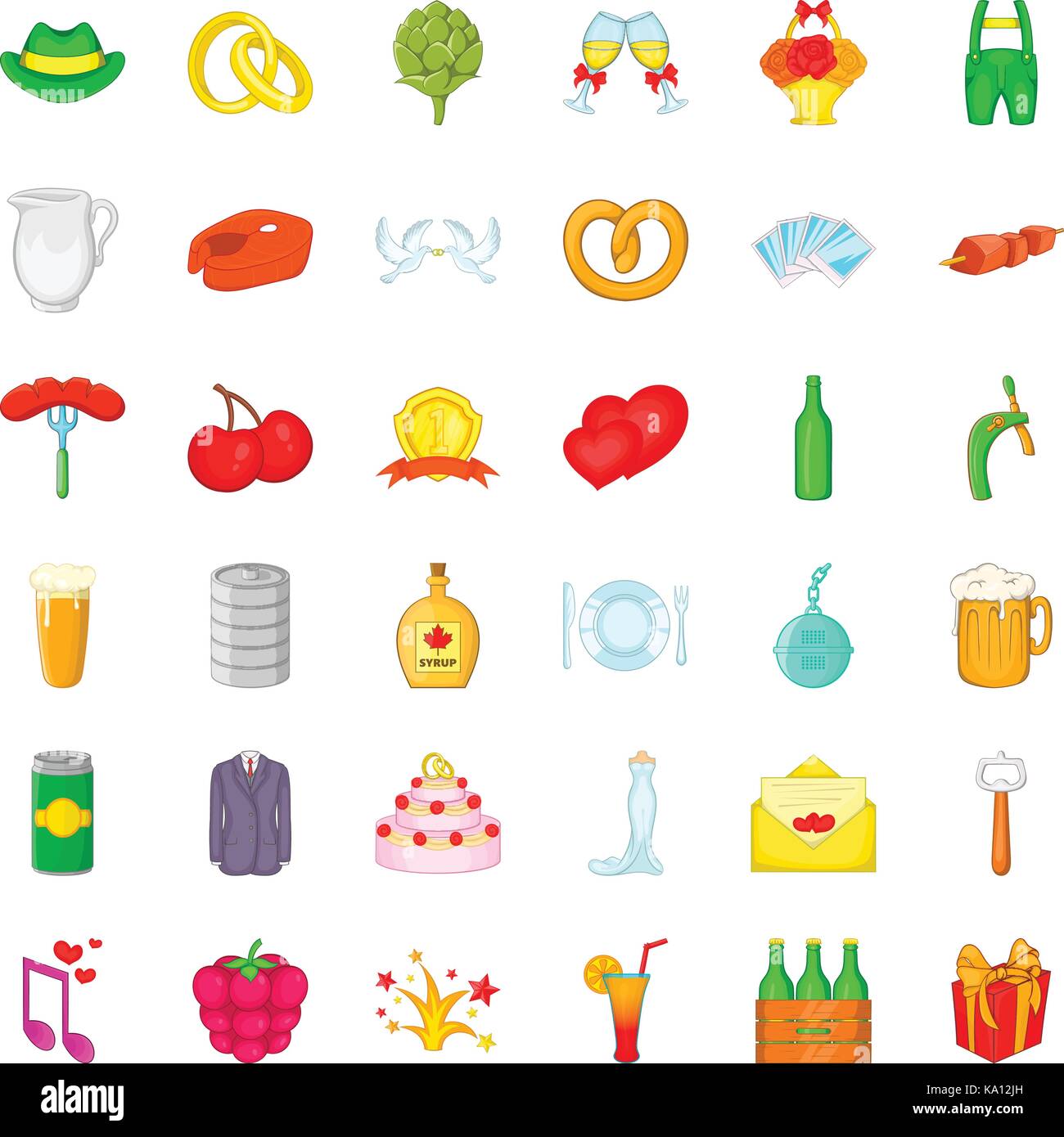 Opener icons set, cartoon style Stock Vector Image & Art - Alamy