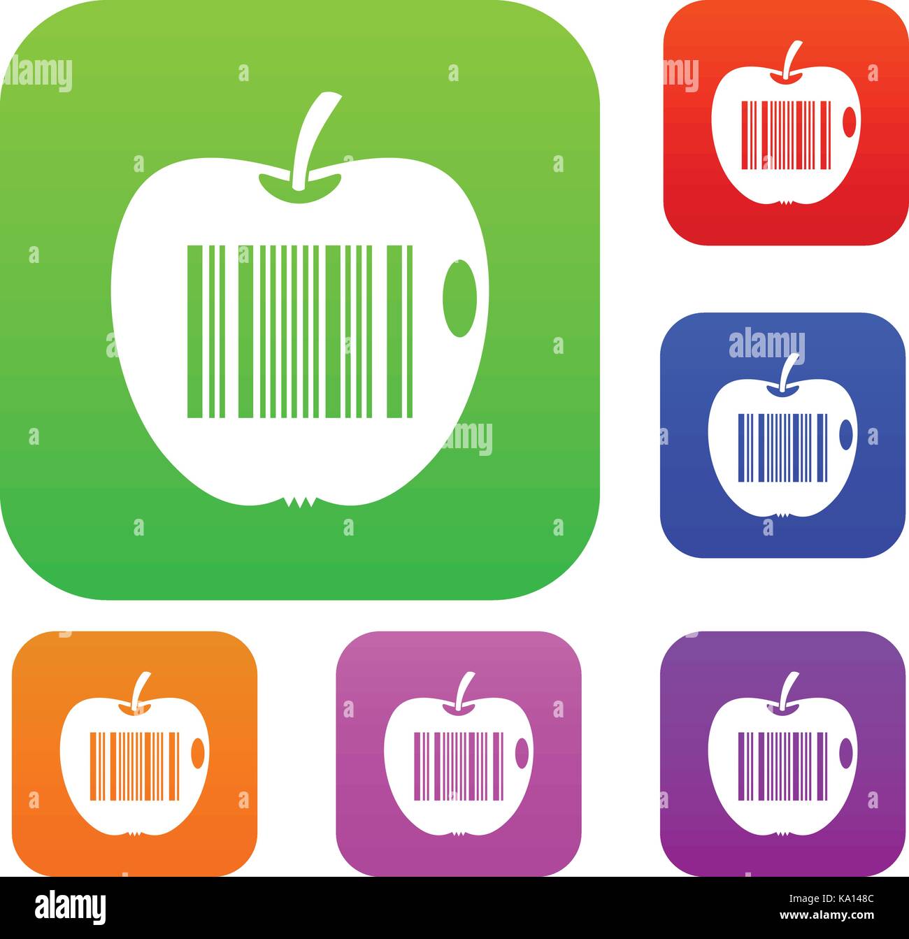 Code to represent product identification set color collection Stock ...