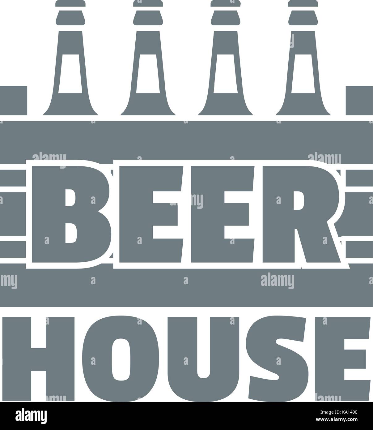 Beer logo, simple gray style Stock Vector Image & Art - Alamy Beer logo, simple gray style Stock Vector Image & Art - Alamy