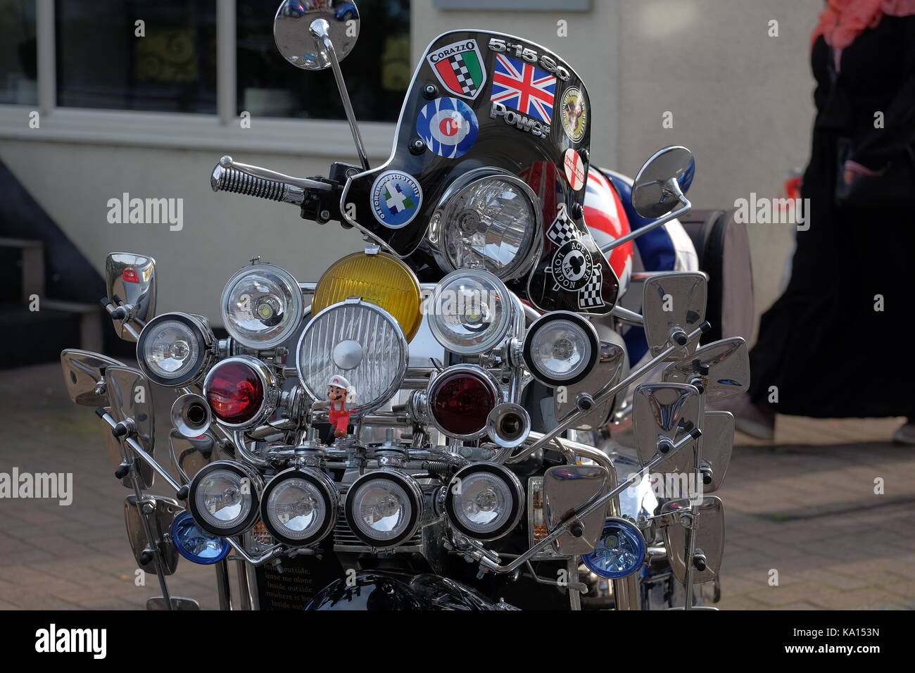 vespa scooter MOD Stock Photo - Alamy